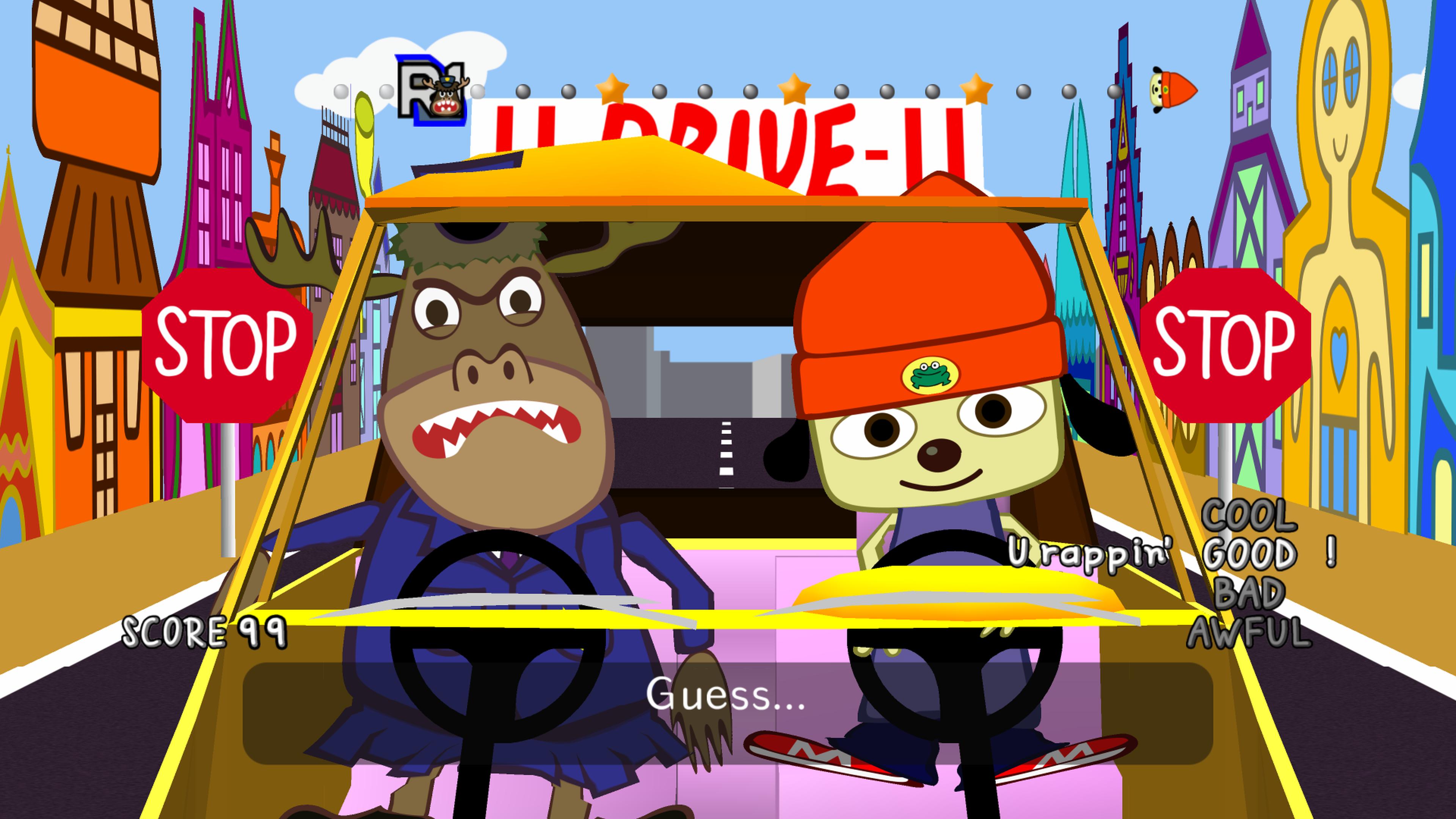Test PaRappa The Rapper Remastered sur PlayStation 4 - PlayFrance