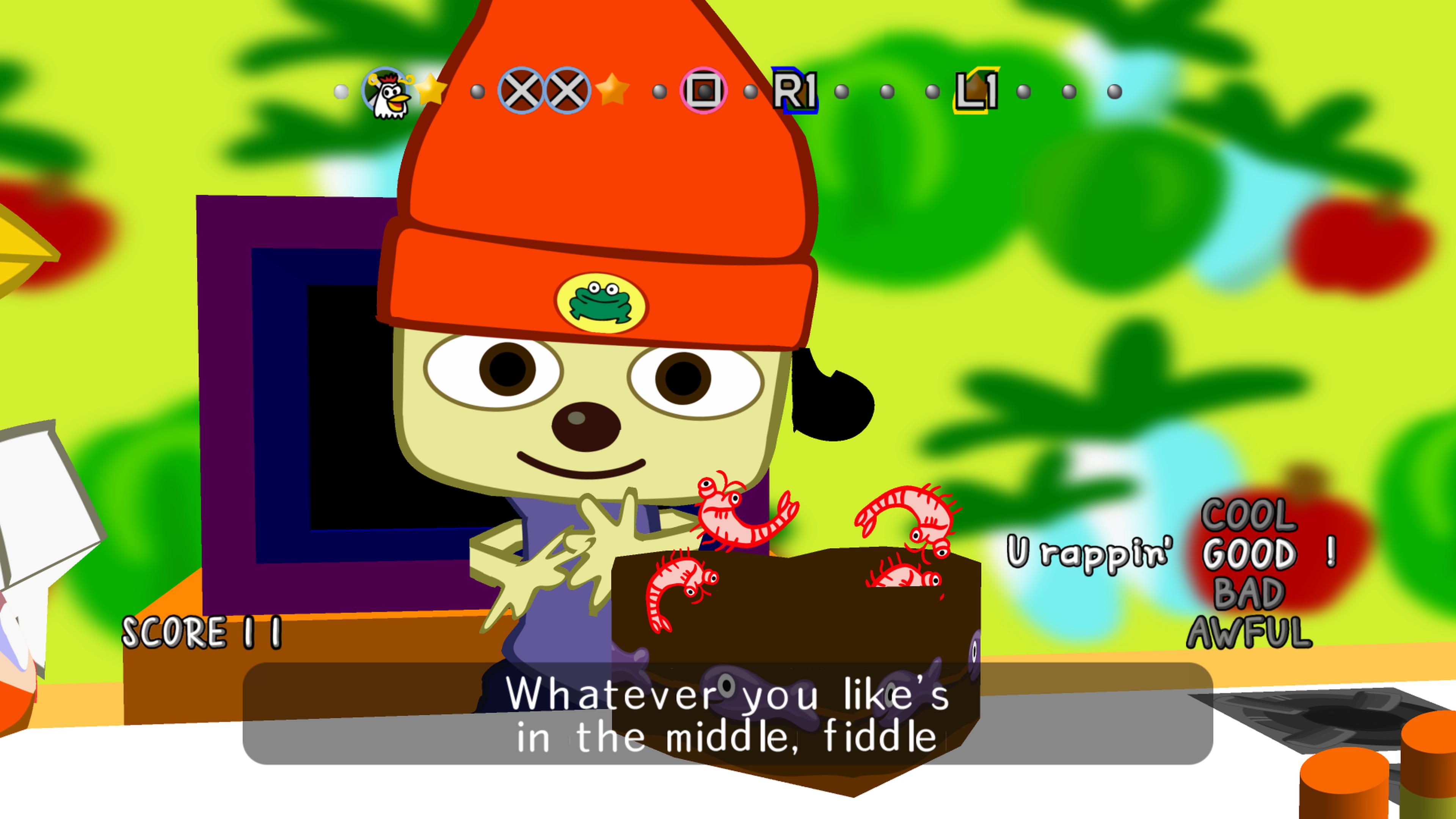 Test PaRappa The Rapper Remastered sur PlayStation 4 - PlayFrance